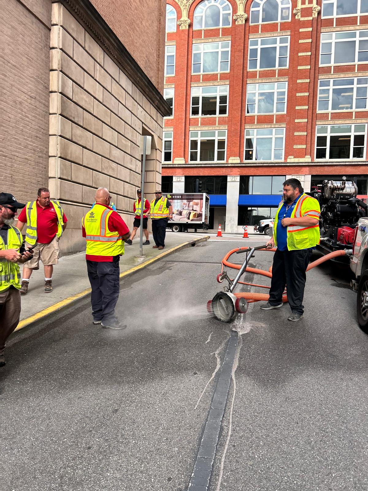 Pavement Marking Challenge – APEX Waterjetting Global