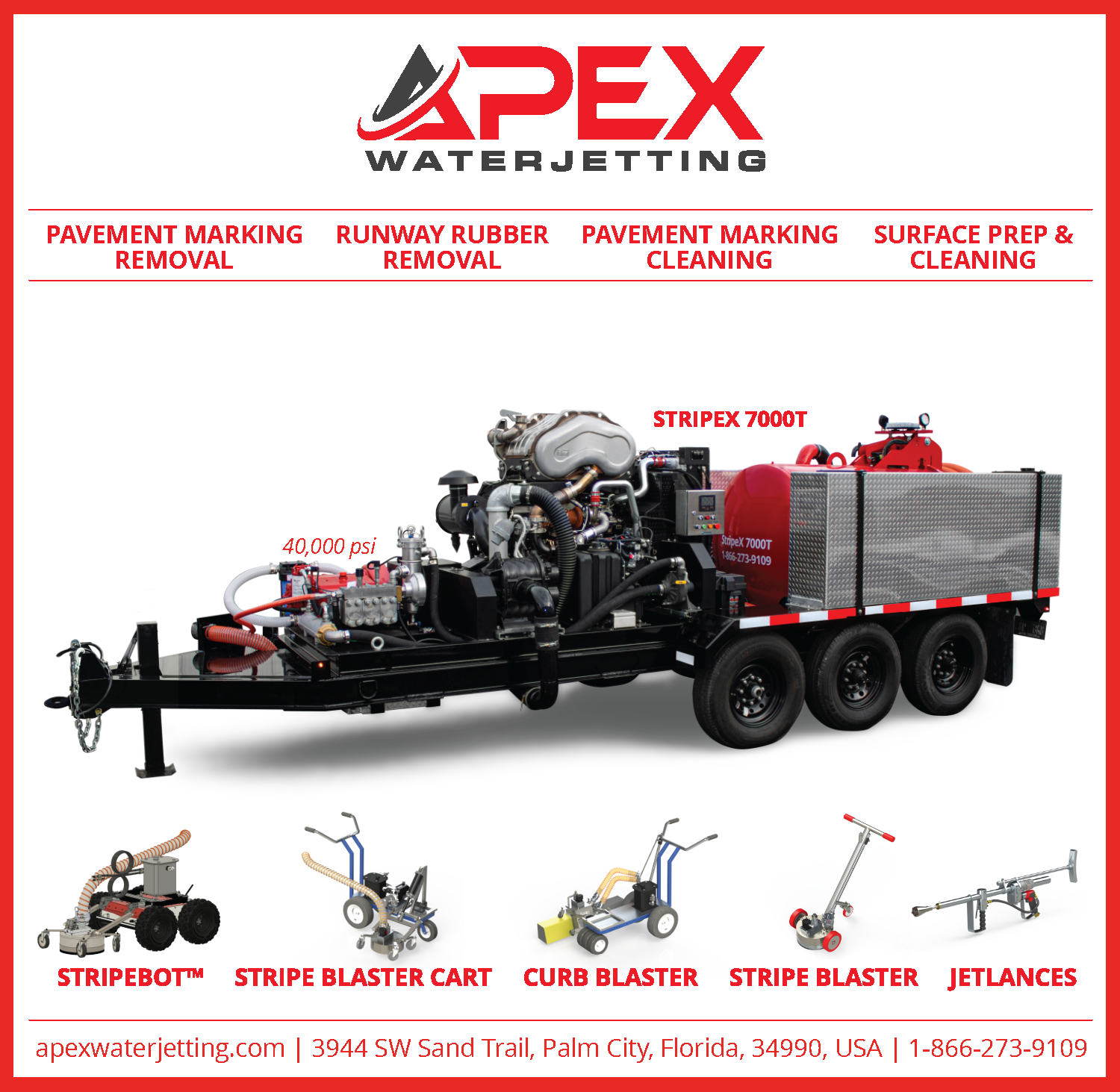 APEX Waterjetting at Airports – APEX Waterjetting Global